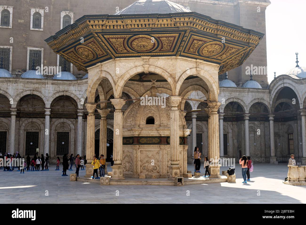 Egypt, Cairo, old town listed as World Heritage by UNESCO, the Citadel ...