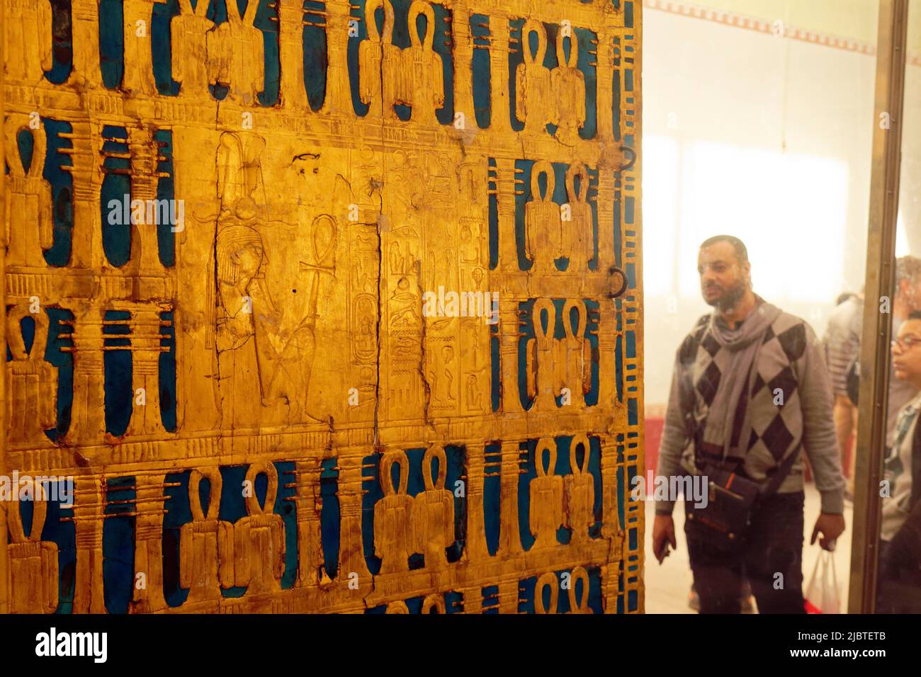 Egypt, Cairo, Egyptian museum of Cairo, treasure of Tutankhamun ...