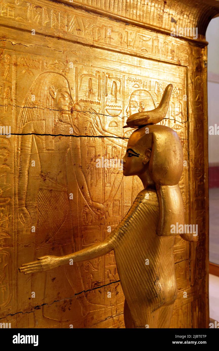 Egypt, Cairo, Egyptian museum of Cairo, treasure of Tutankhamun ...