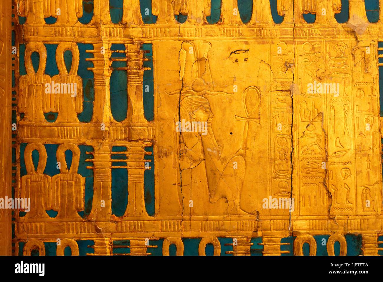 Egypt, Cairo, Egyptian museum of Cairo, treasure of Tutankhamun ...