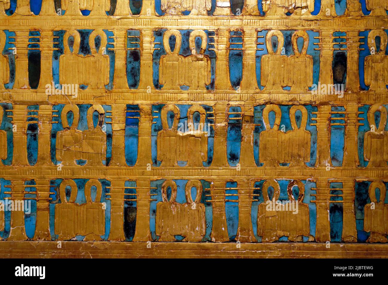 Egypt, Cairo, Egyptian museum of Cairo, treasure of Tutankhamun ...