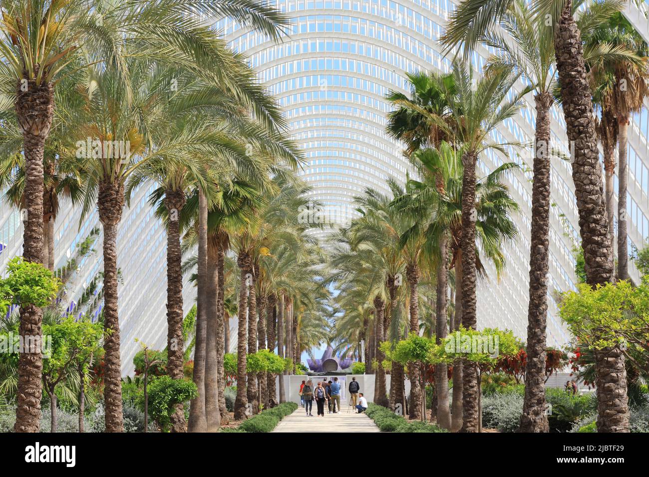 Spain, Valencia, City of Arts and Sciences (Ciudad de las Artes y las ...