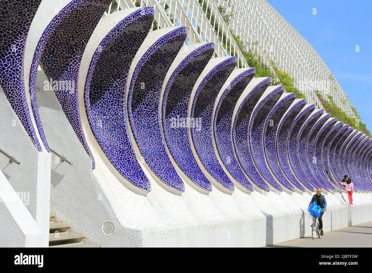 Spain, Valencia, City of Arts and Sciences (Ciudad de las Artes y las ...