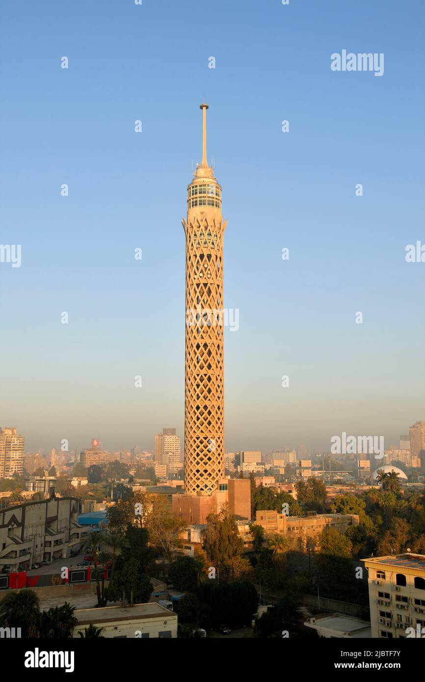 Cairo egypt tower hi-res stock photography and images - Alamy