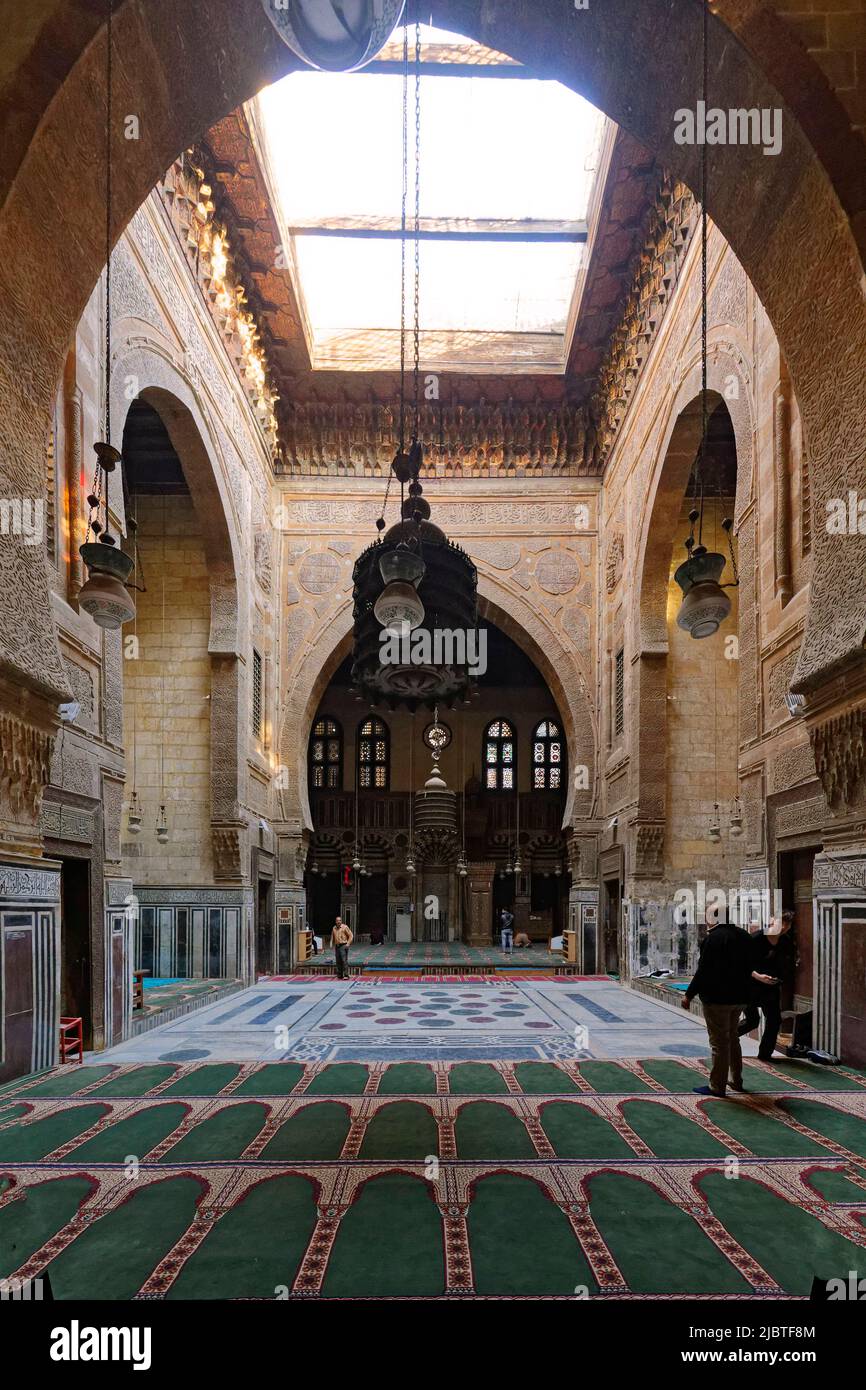 Egypt, Cairo, the old Muslim city, Al Ghuri Islamic Complex, Sultan Al ...