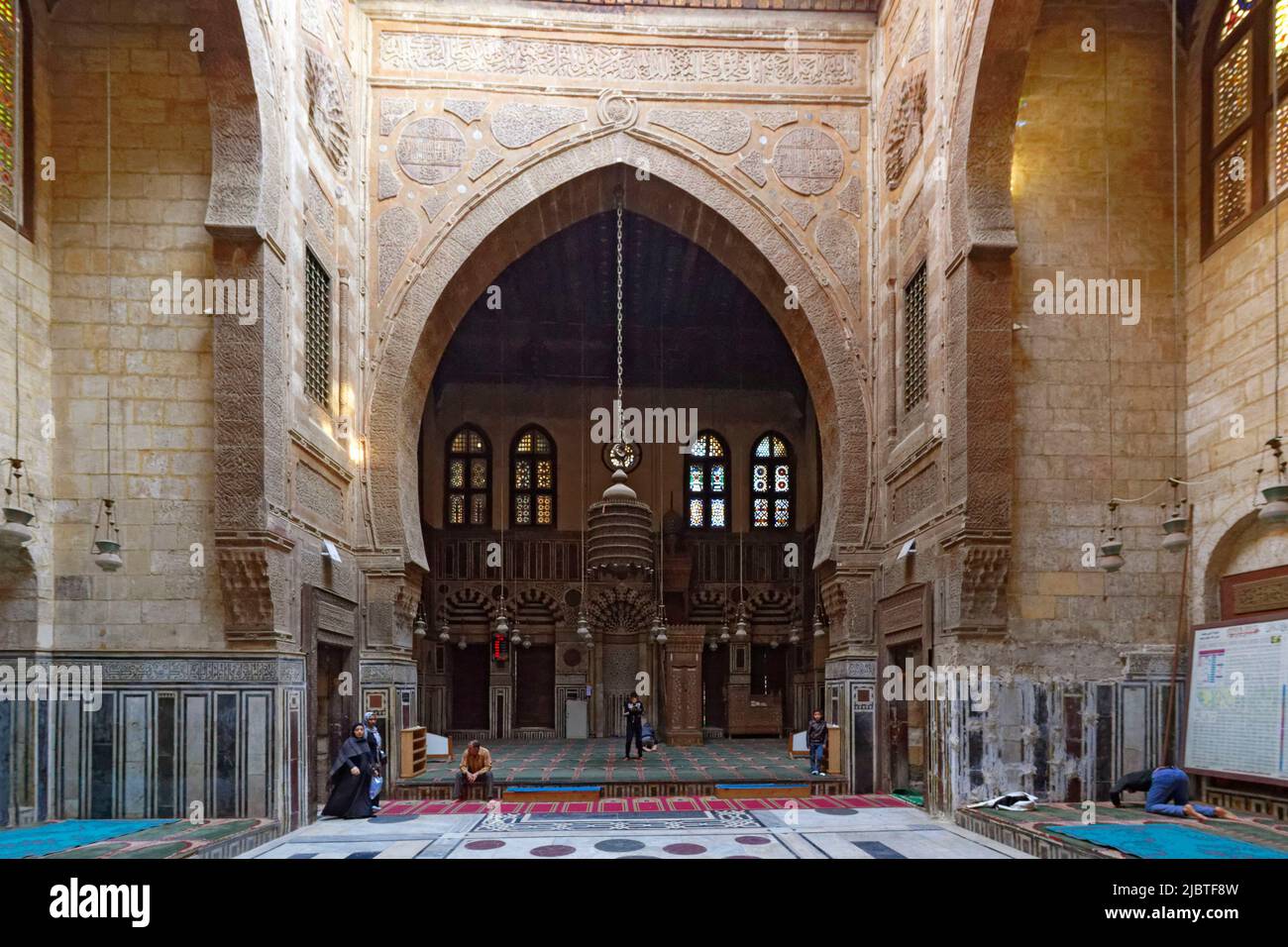 Egypt, Cairo, the old Muslim city, Al Ghuri Islamic Complex, Sultan Al ...