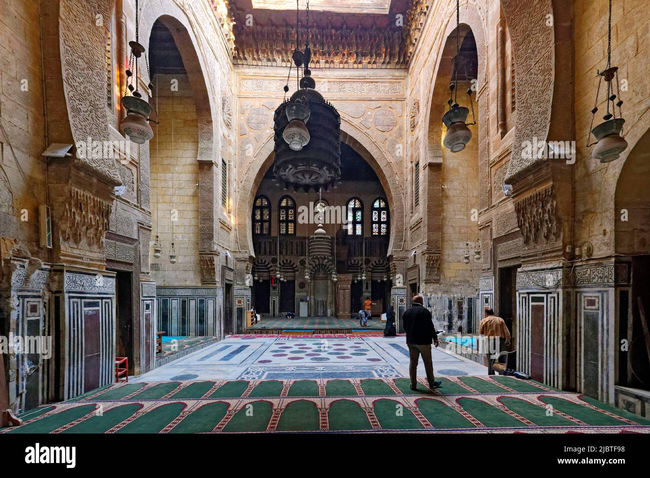 Egypt, Cairo, the old Muslim city, Al Ghuri Islamic Complex, Sultan Al ...