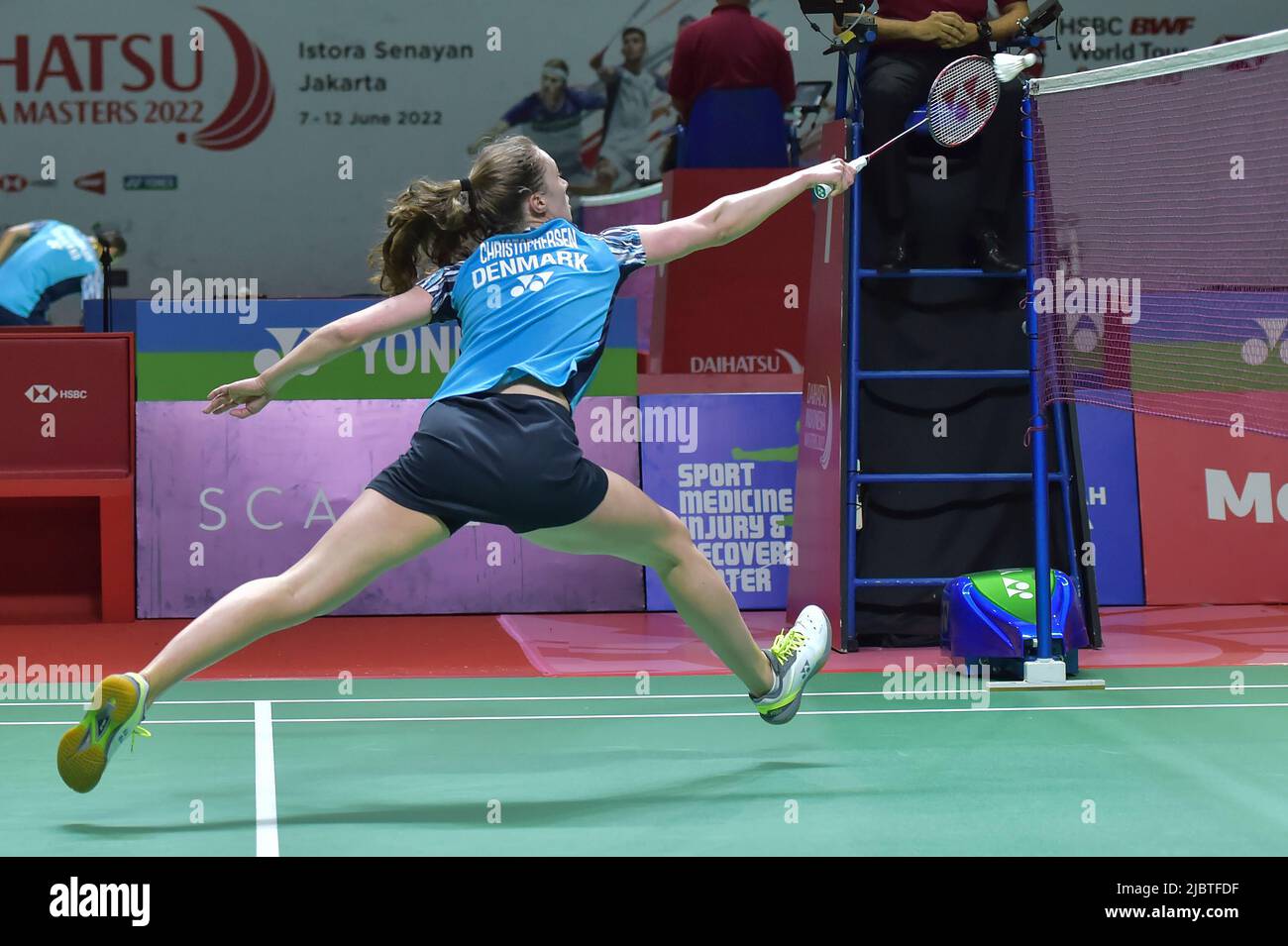 Jakarta, Indonesia. 8th June, 2022. Line Christophersen of Denmark ...