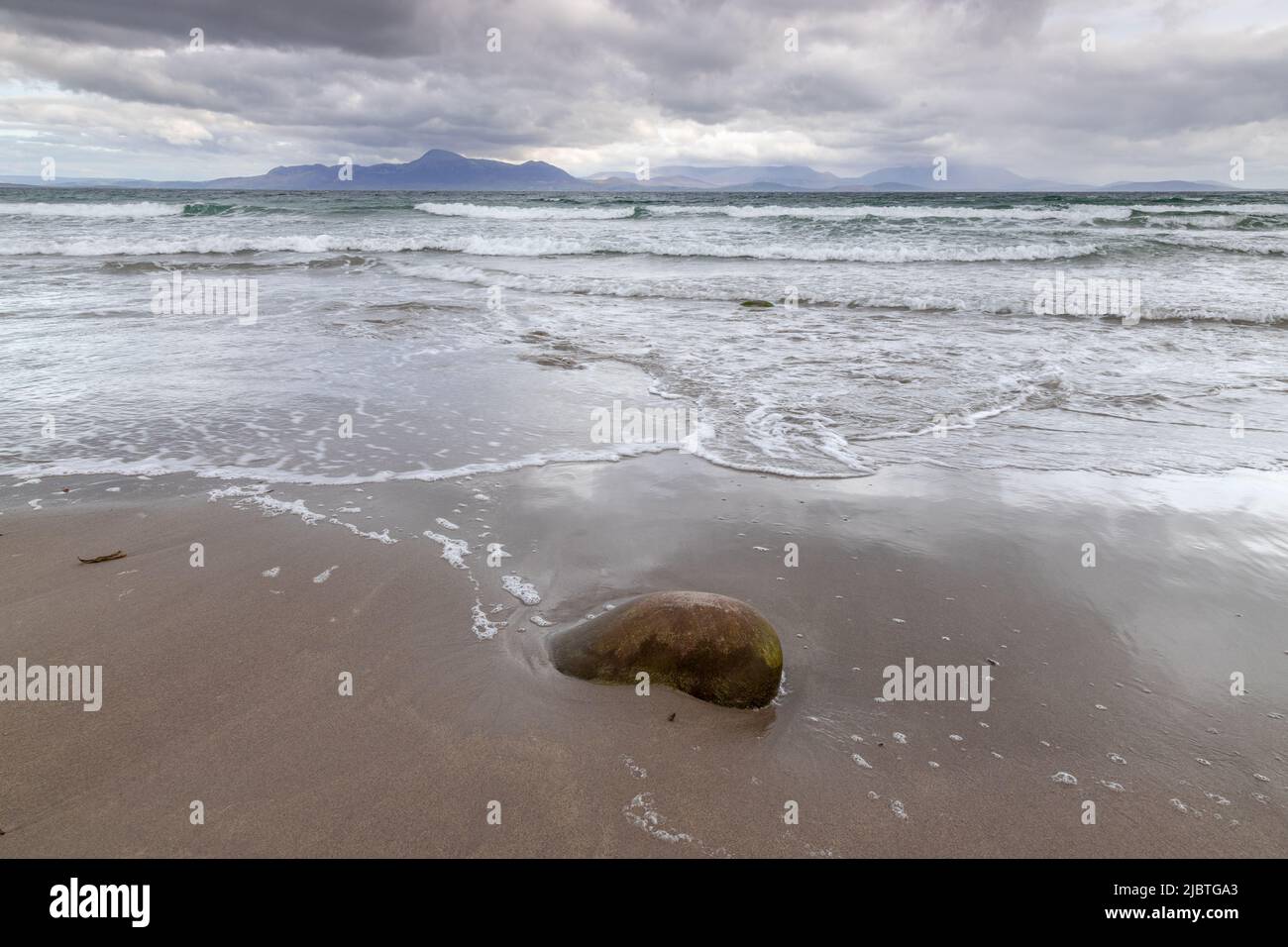 Mulranny Beach on the atlantic coast of County Mayo, Ireland Stock ...