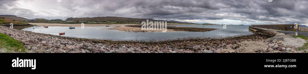 Mulranny Beach on the atlantic coast of County Mayo, Ireland Stock ...