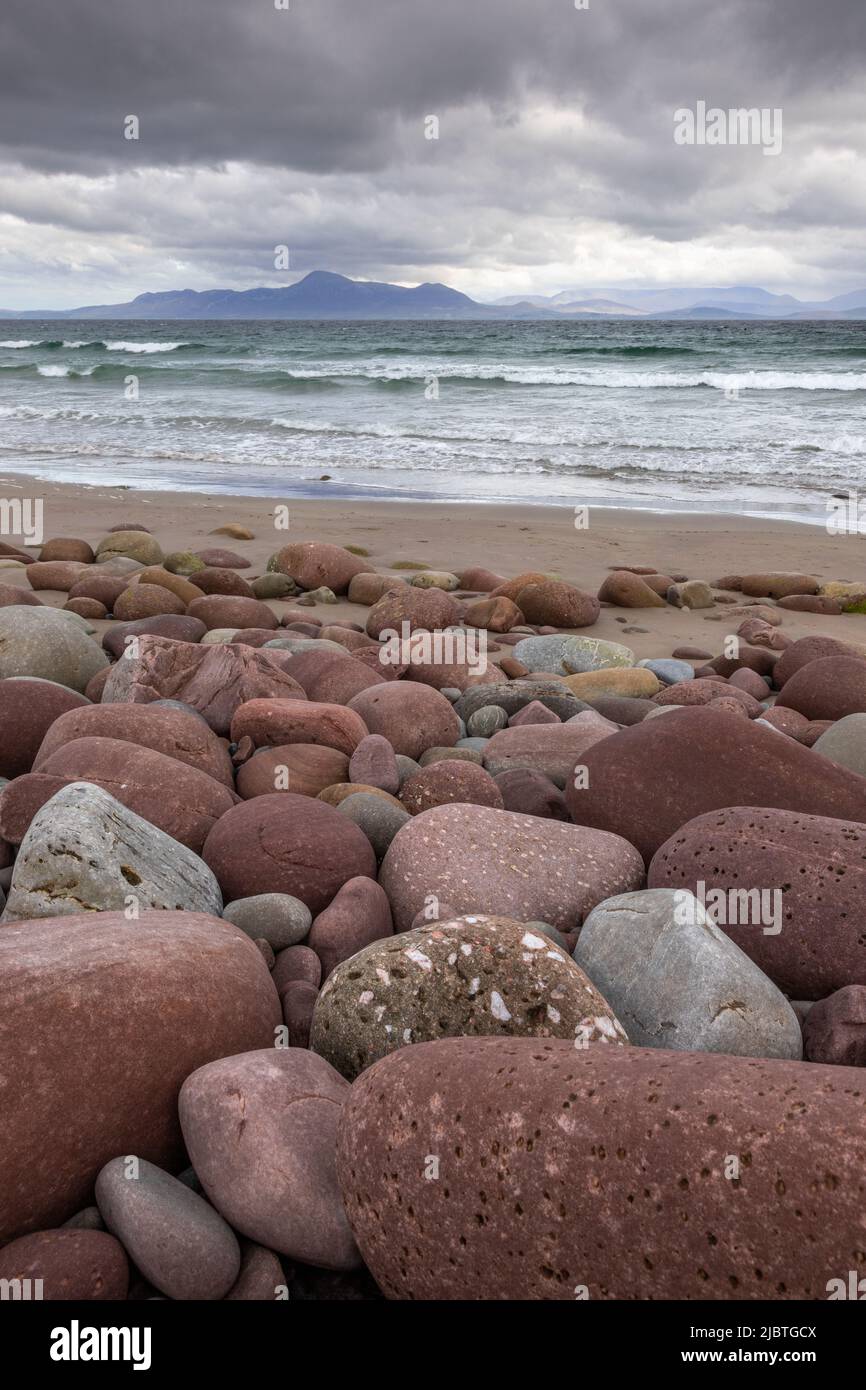 Mulranny Beach on the atlantic coast of County Mayo, Ireland Stock ...