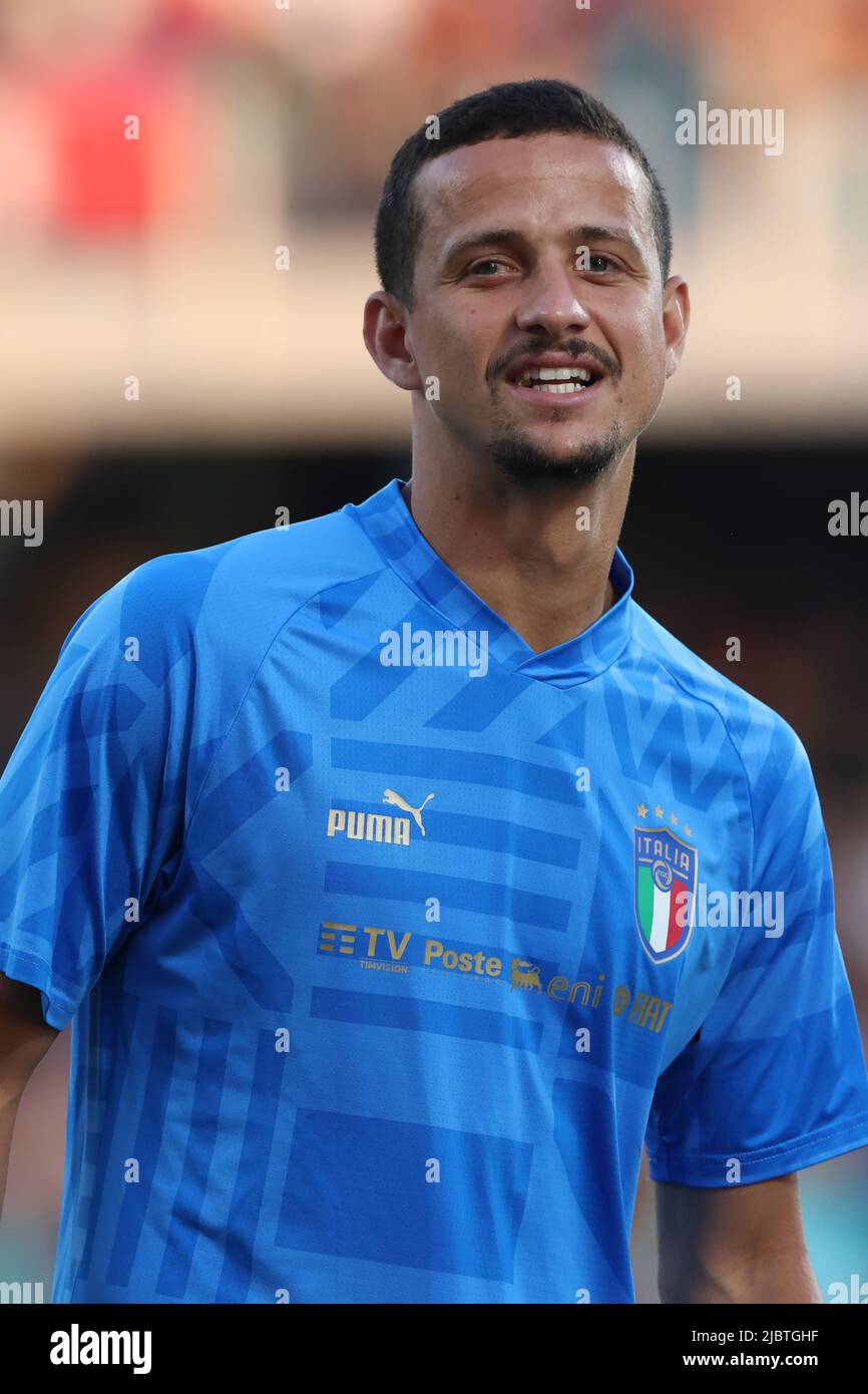 Cesena, Italy, 7th June 2022. Luis Felipe of Italy reacts during the ...