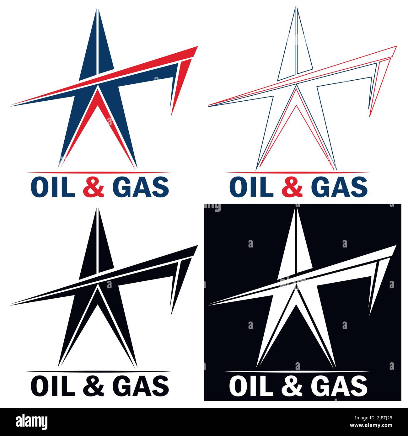 Gas industry logo Stock Vector Images - Alamy