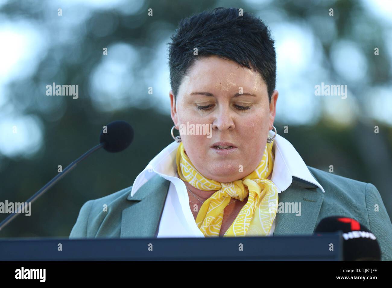 Sydney, Australia. 8th June 2022. Pictured: Chef de Mission Petria ...