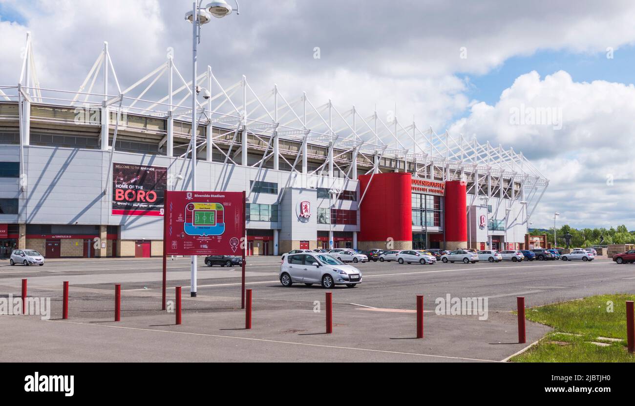 The Riverside Stadium,home of Middlesbrough Football Club, England,UK ...