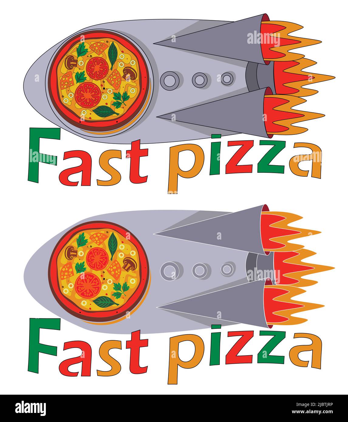 Fast food eateries Stock Vector Images - Alamy