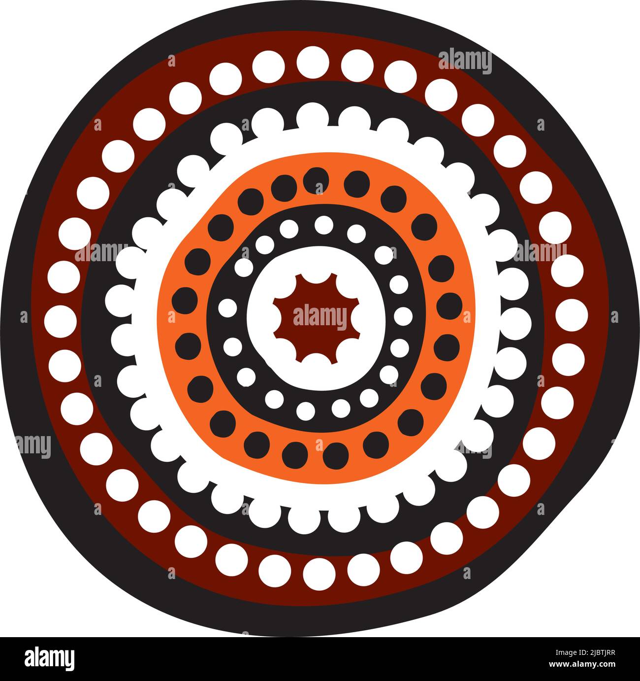Aboriginal art icon design vector template Stock Vector Image & Art - Alamy