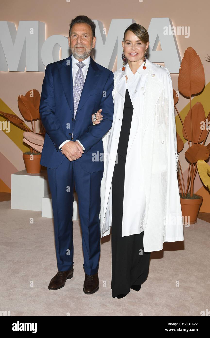 (L-R) Edgar Bronfman and Clarissa Bronfmanattend MoMA's Party in the ...