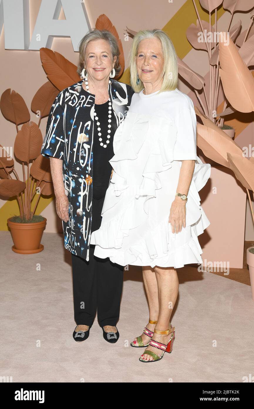 (L-R) Patricia Phelps de Cisneros and Mimi Haas attend MoMA's Party in ...