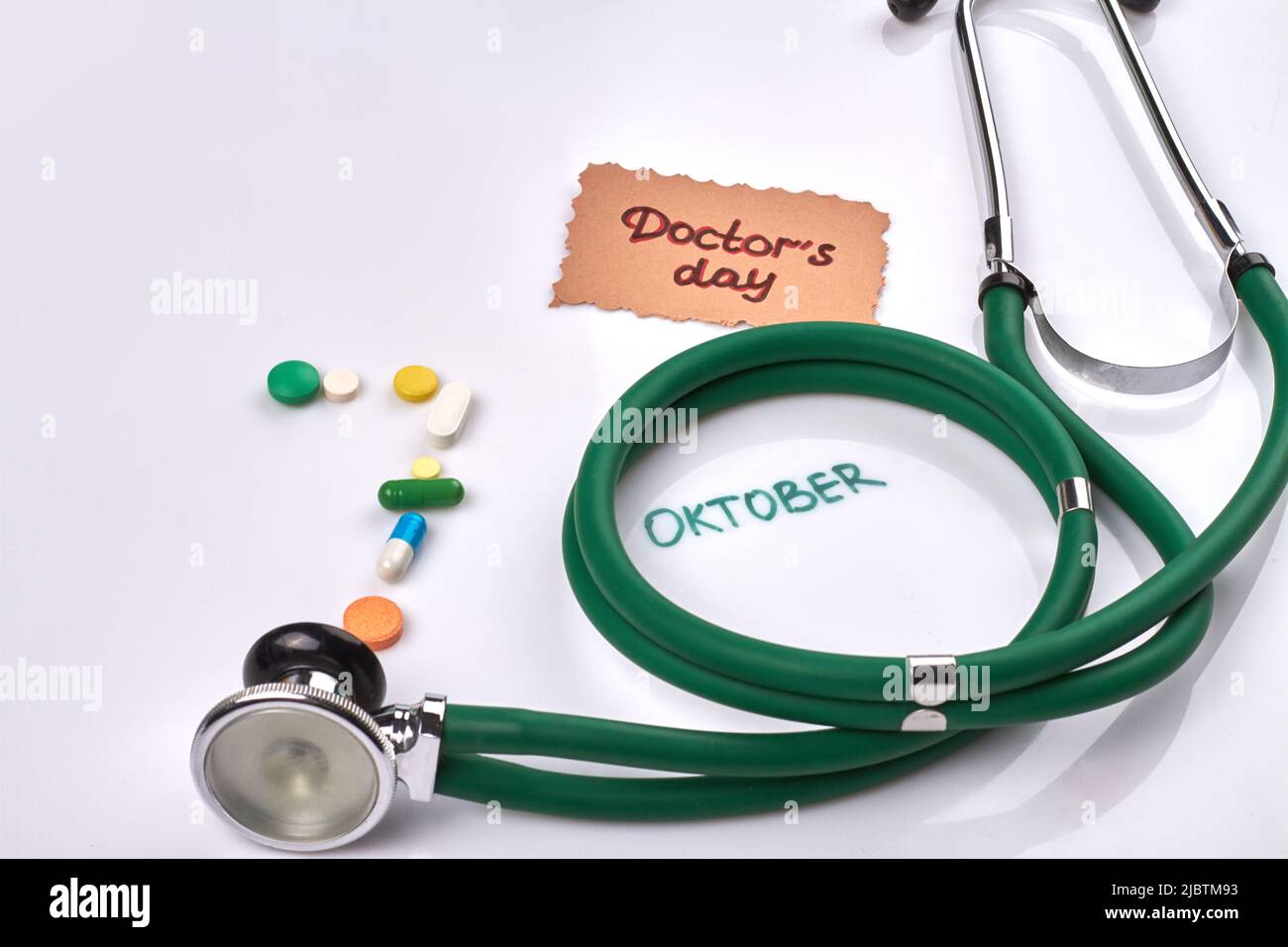 Creative national doctors day greeting hi-res stock photography and ...