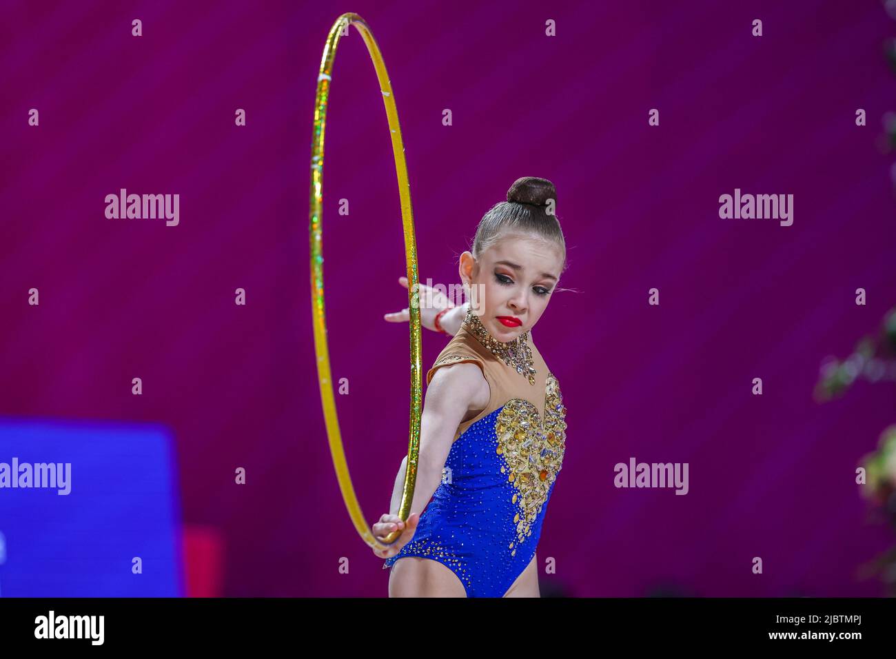 Pesaro, Italy. 05th June, 2022. Nikolova Stiliana (BUL) during the ...