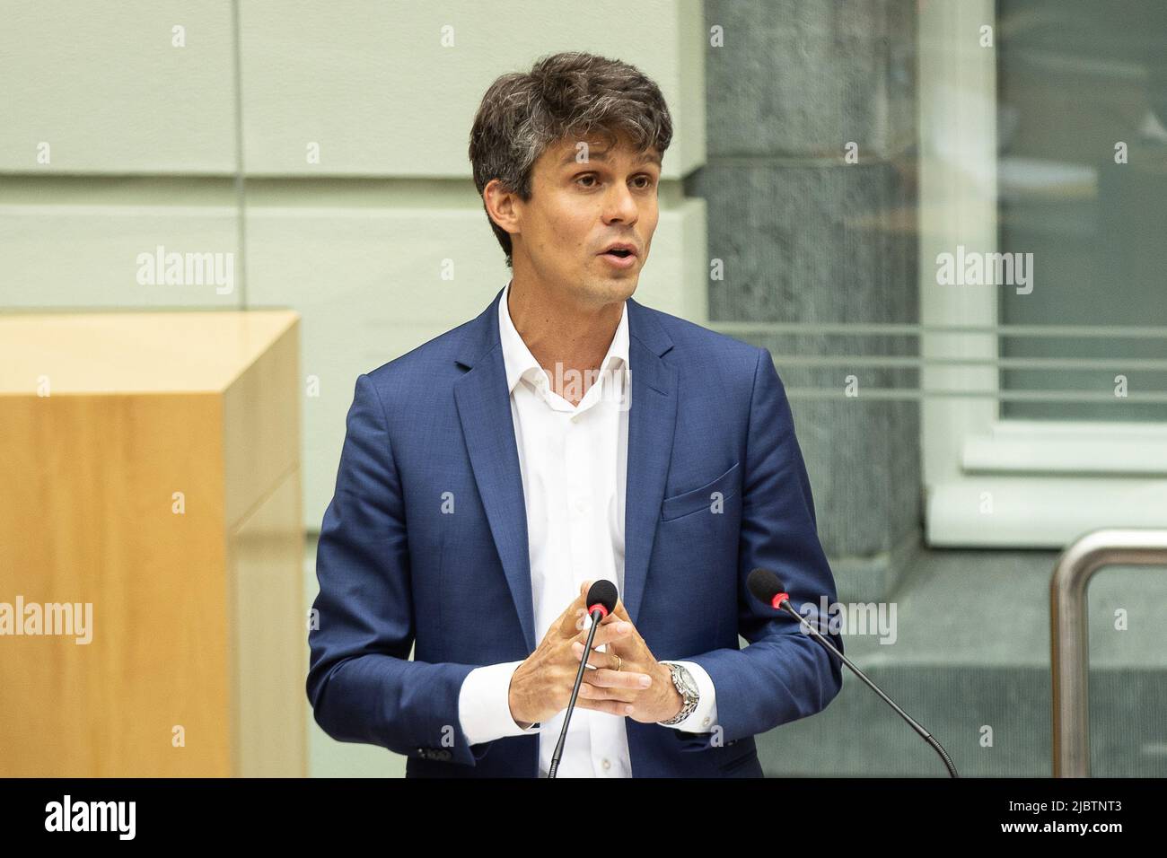 Flemish Minister for Youth, Media and Brussels Affairs Benjamin Dalle ...