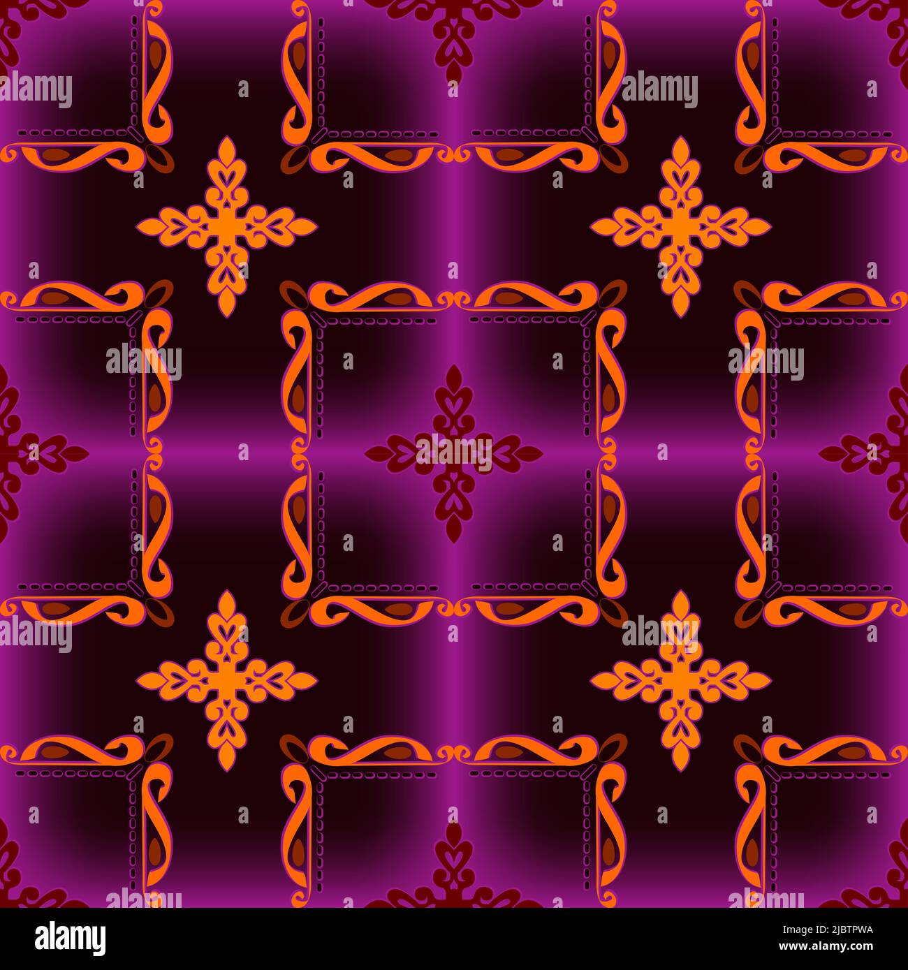 Seamless pattern multicolor in the Arabian style. Sample traditional ...