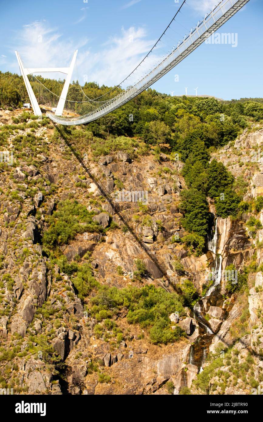 Arouca, Portugal - August 6, 2021 - The 516 Arouca Bridge, largest ...