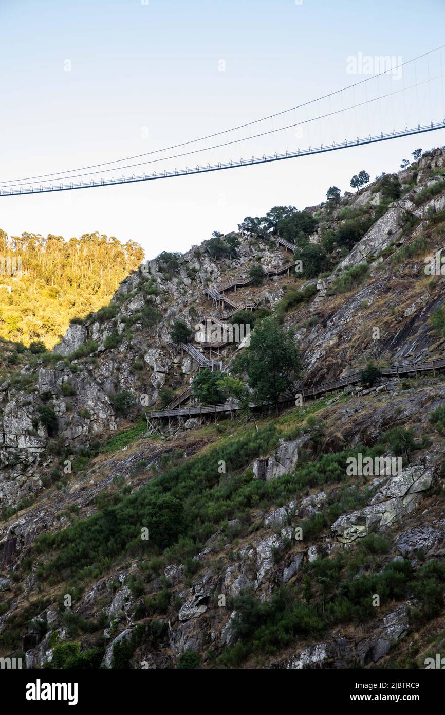 Arouca, Aveiro District of Portugal - August 6, 2021 - The 516 Arouca ...