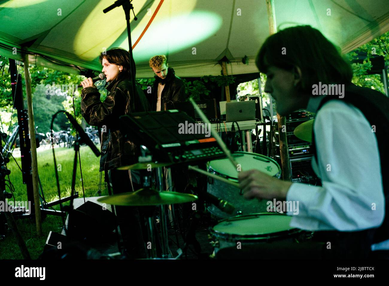 Copenhagen, Denmark. 27th, May 2022. The Norwegian eletropop act Sassy ...