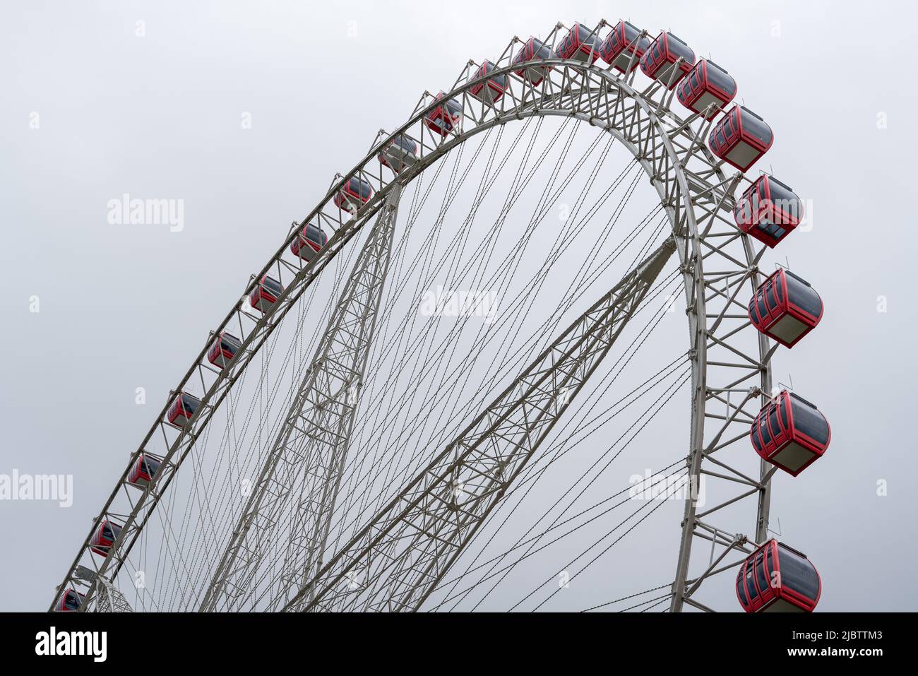 Ferris wheel rotating in clouds hi-res stock photography and images - Alamy