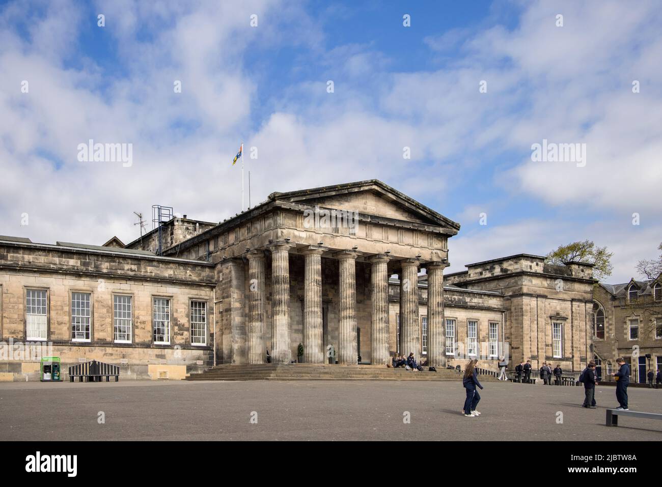 the fine dundee high school in dundee scotland Stock Photo - Alamy