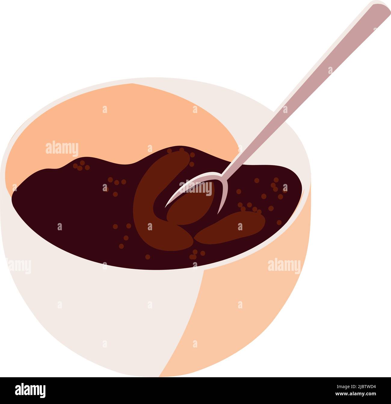 Instant coffee powder Stock Vector Images - Alamy