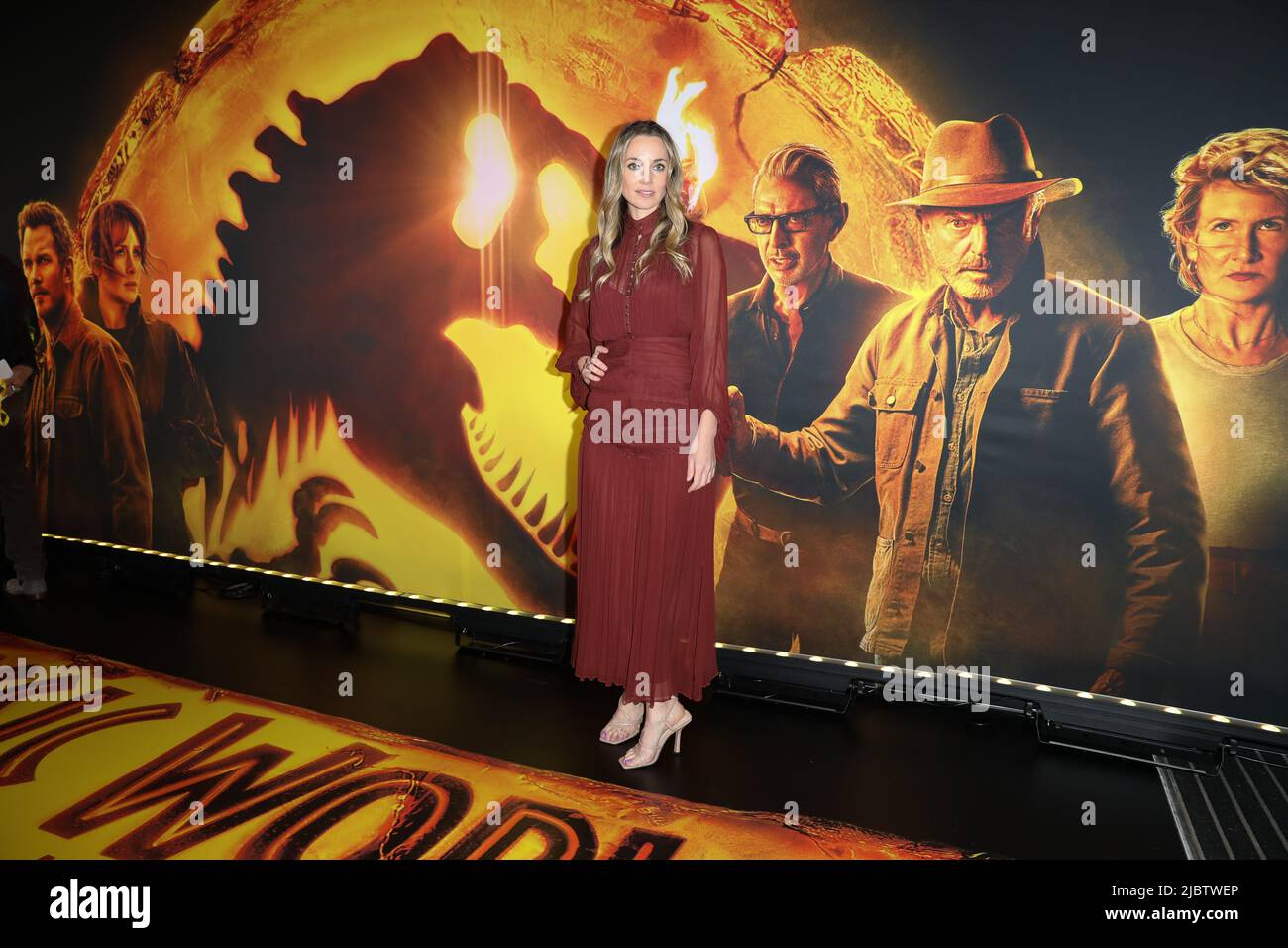 June 8, 2022: GENNA CHANELLE attends the 'Jurassic World Dominion ...