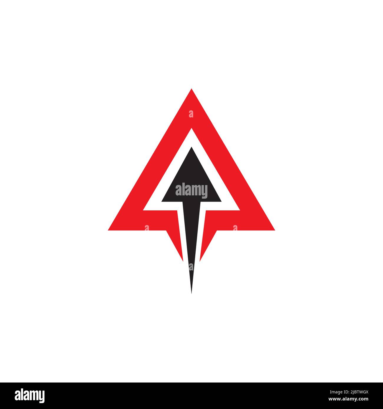 Arrow icon logo design Stock Vector Image & Art - Alamy