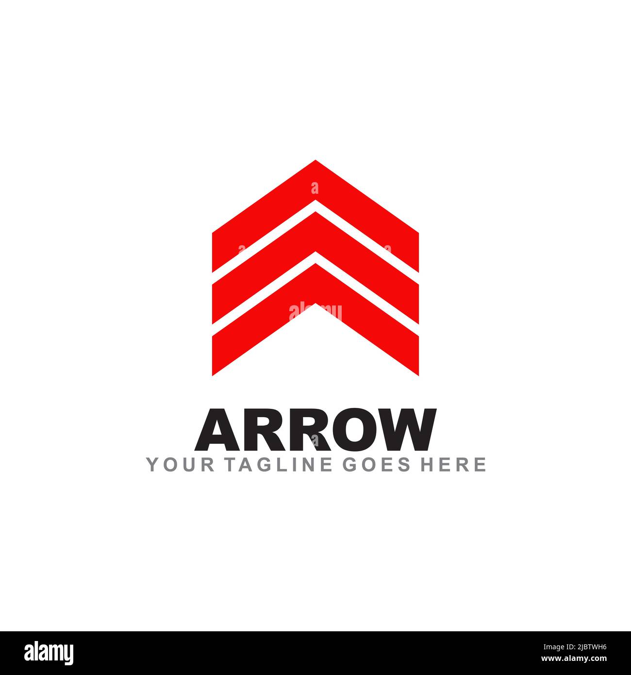 Arrow icon logo design Stock Vector Image & Art - Alamy