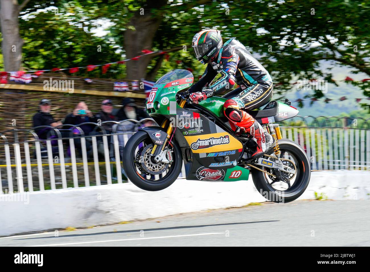 Douglas, Isle Of Man. 19th Jan, 2022. Peter Hickman (TBC) representing ...
