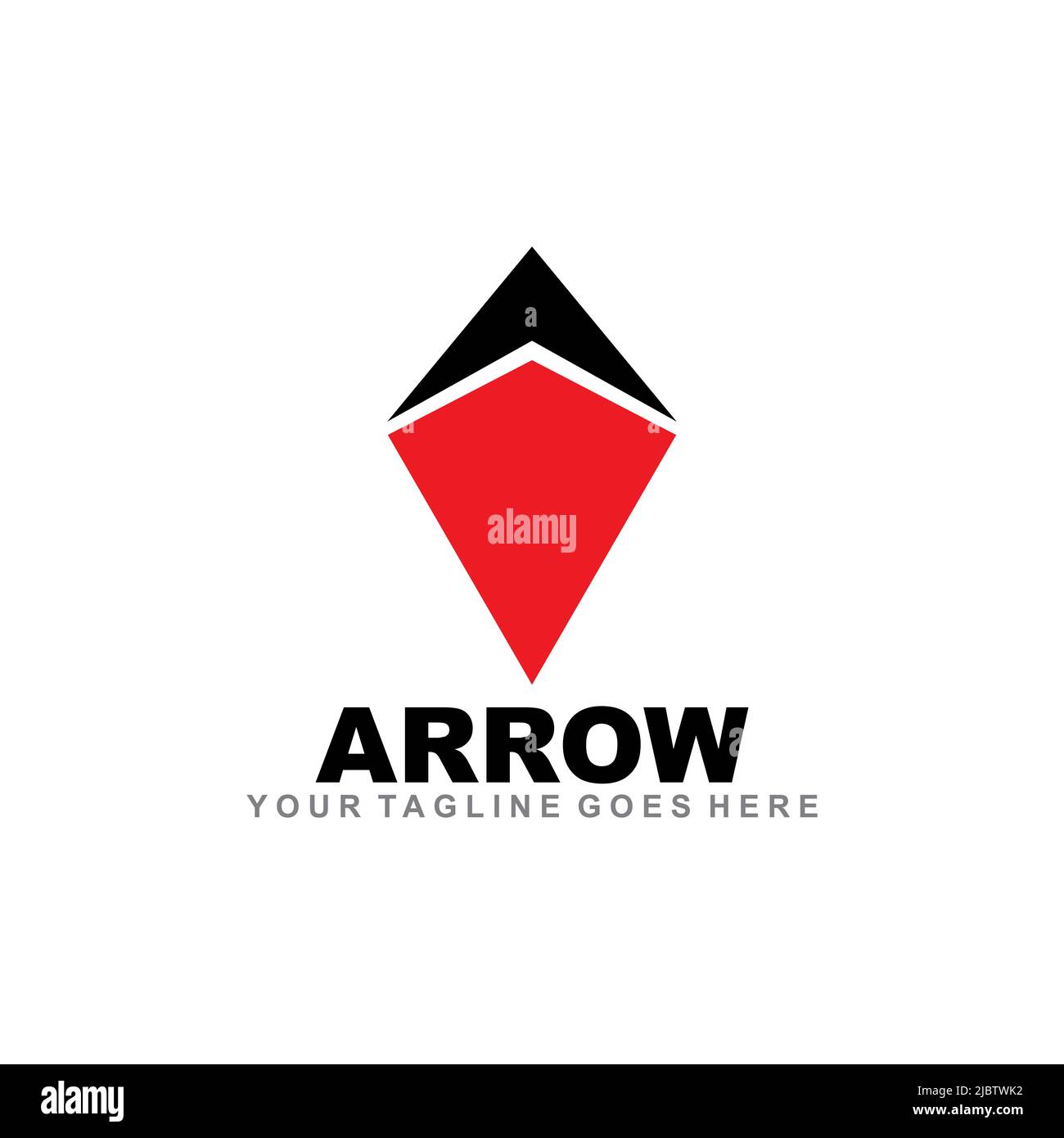 Arrow icon logo design Stock Vector Image & Art - Alamy