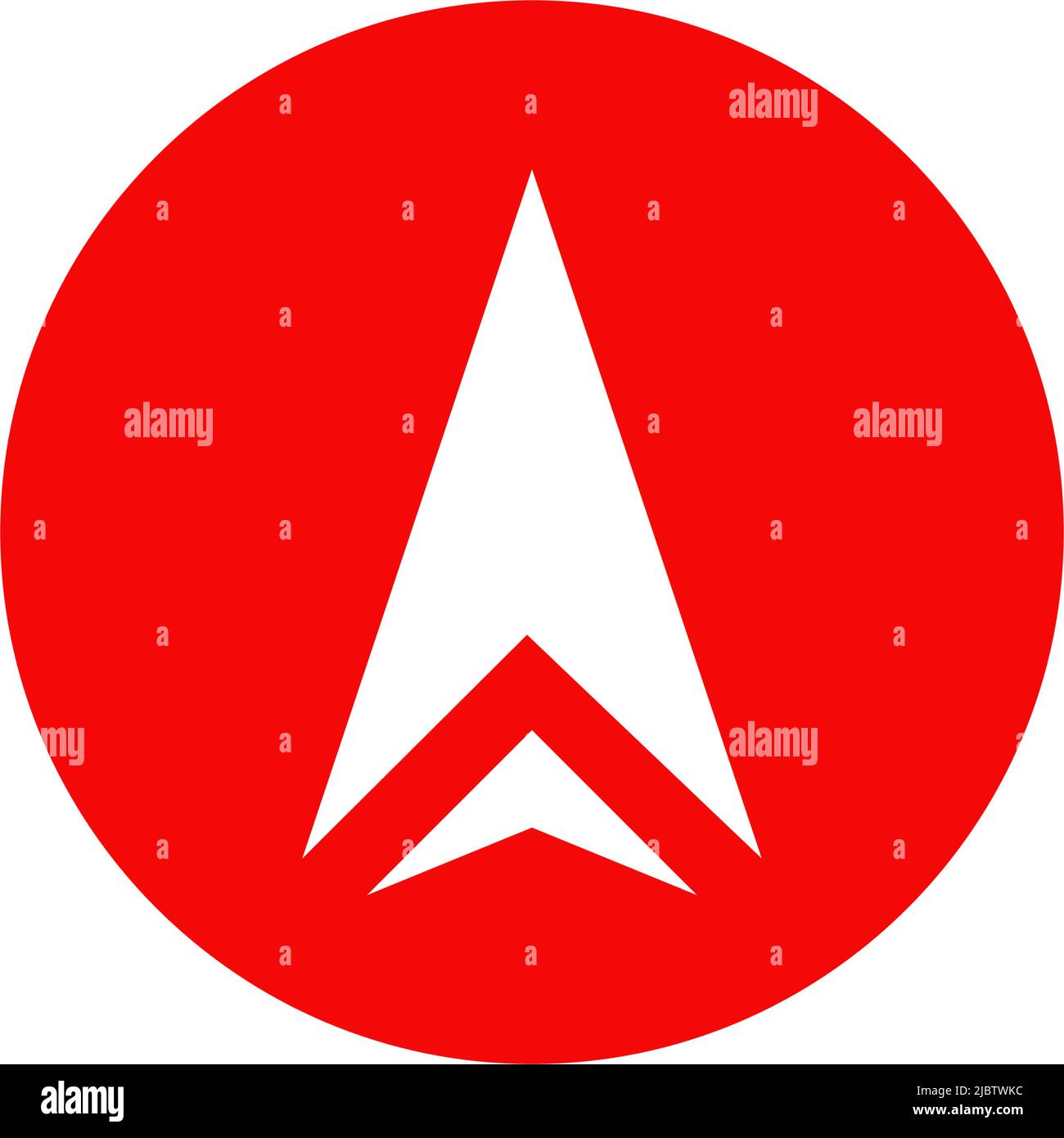 Arrow icon logo design Stock Vector Image & Art - Alamy