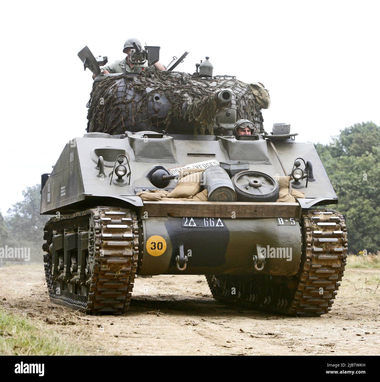 Sherman M4 tank Stock Photo - Alamy