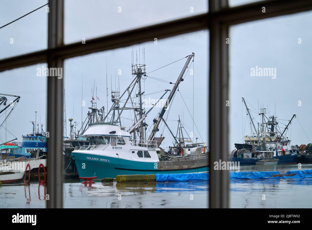 Richmond, British Columbia, Canada – December 9, 2018. Commercial Fish ...