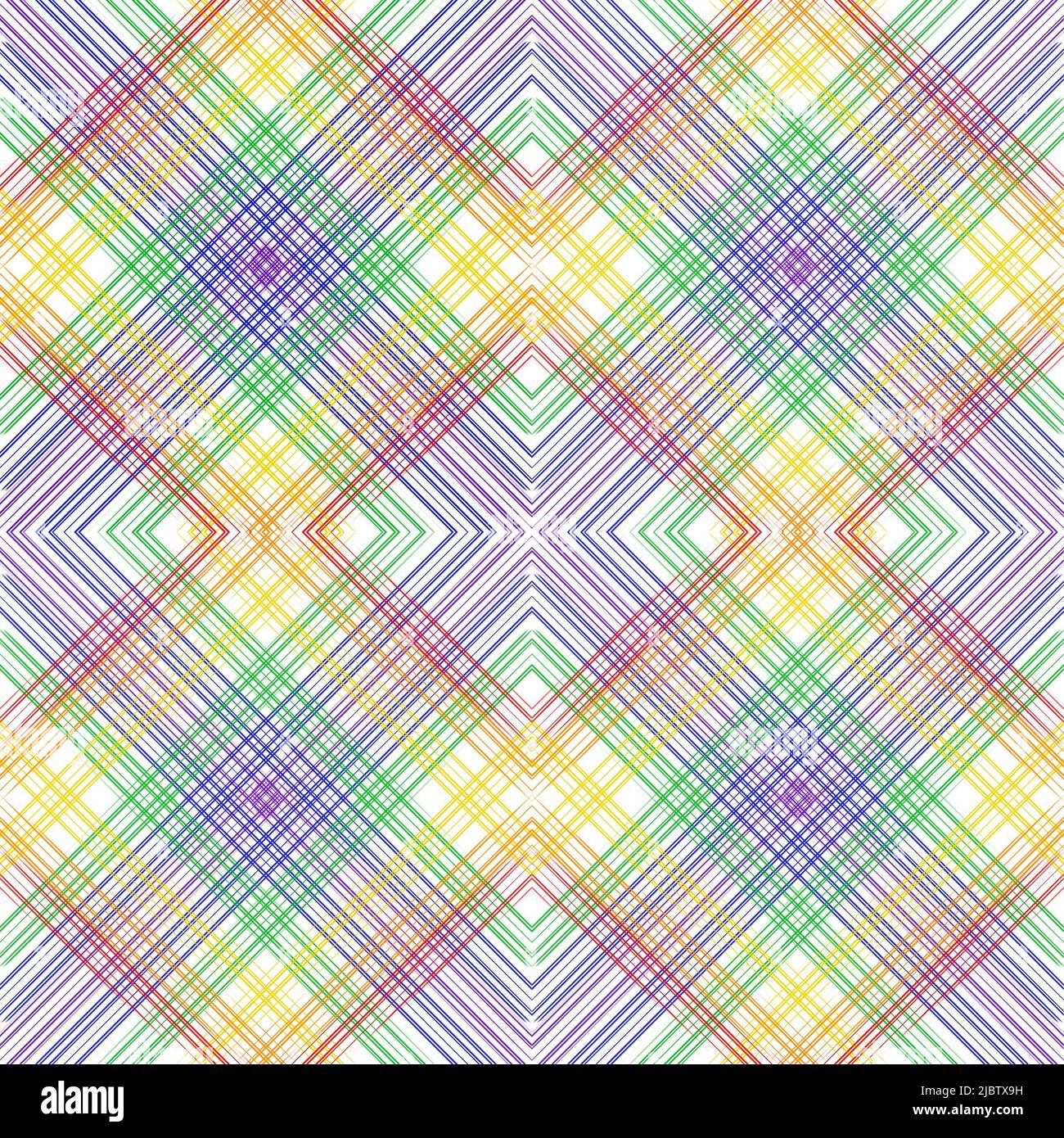 The rainbow stripe pattern background lay across one another Stock ...