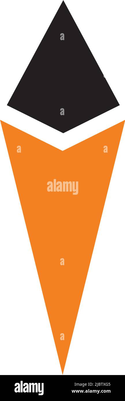 Arrow icon logo design Stock Vector Image & Art - Alamy