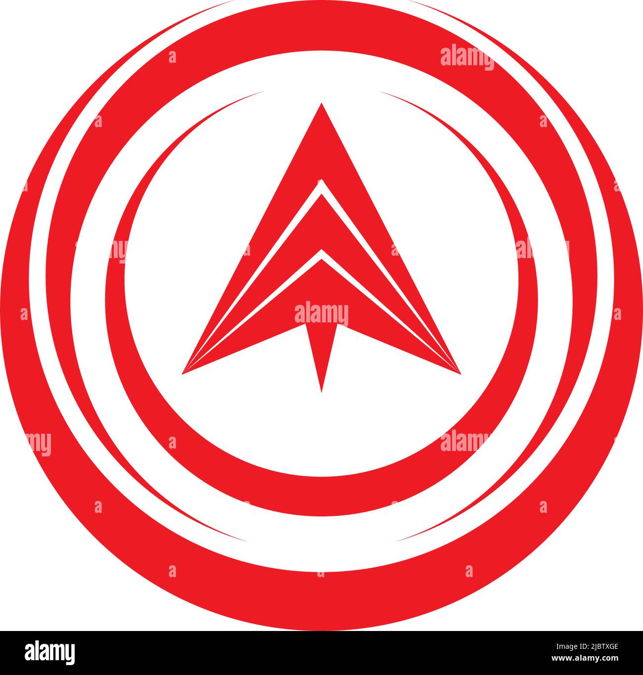 Arrow logo deisgn vector template Stock Vector Image & Art - Alamy