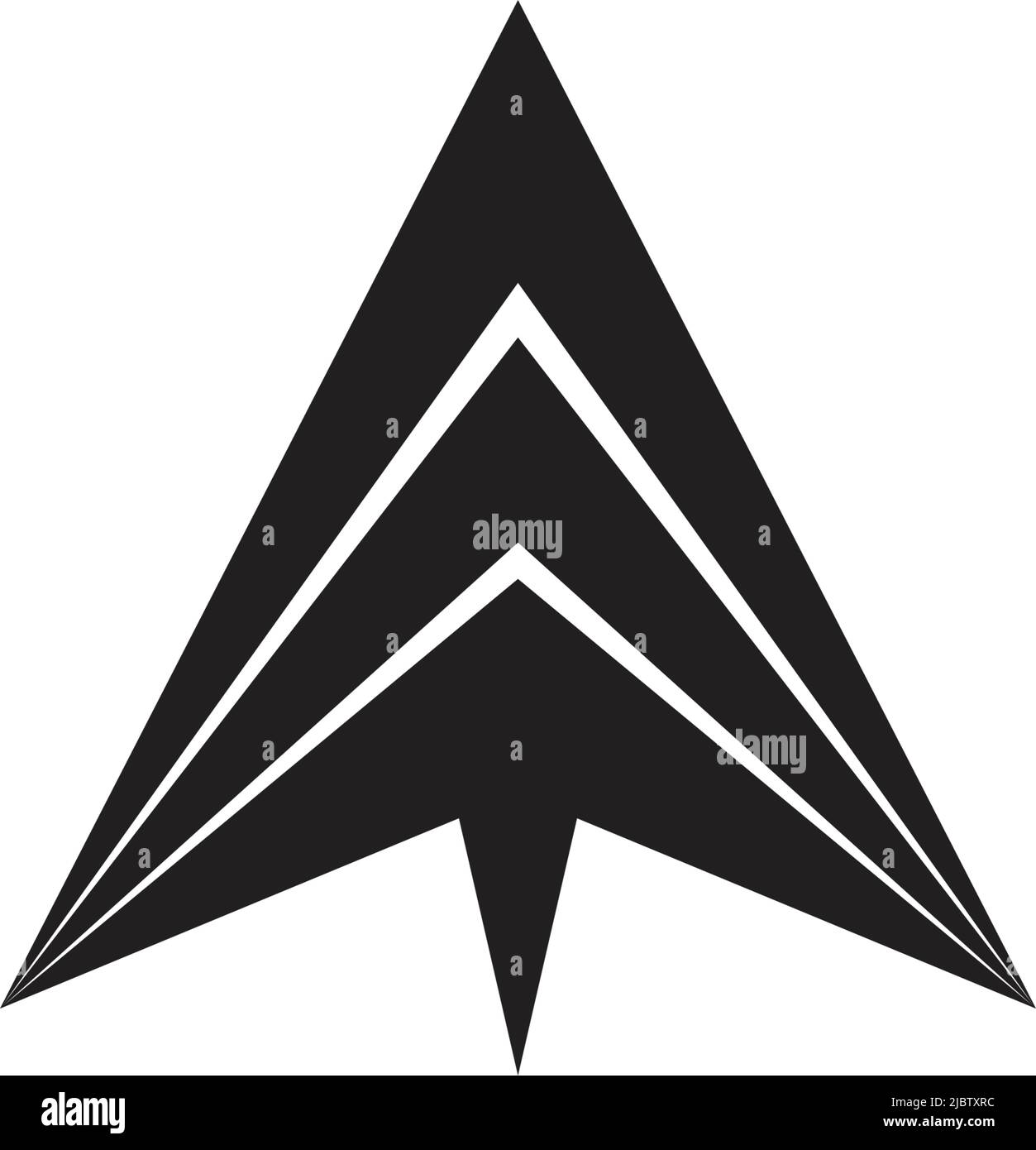Arrow logo deisgn vector template Stock Vector Image & Art - Alamy