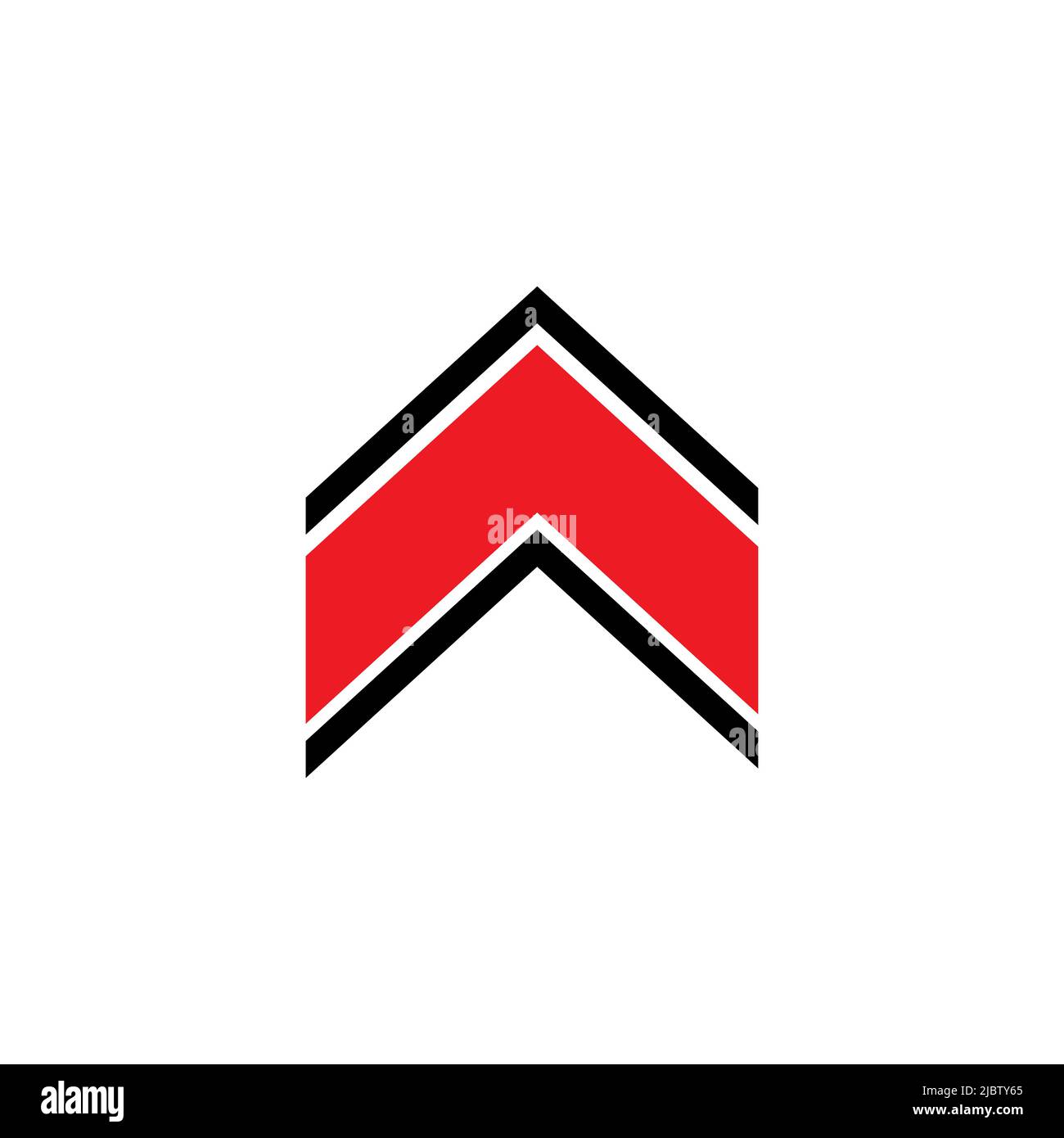 Arrow icon logo design Stock Vector Image & Art - Alamy