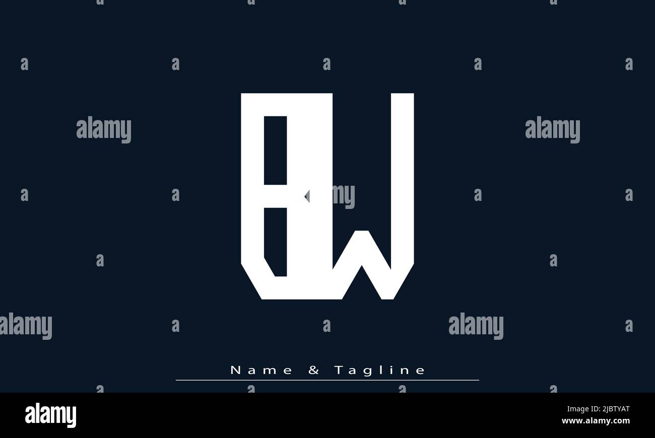 Bw symbol hi-res stock photography and images - Alamy