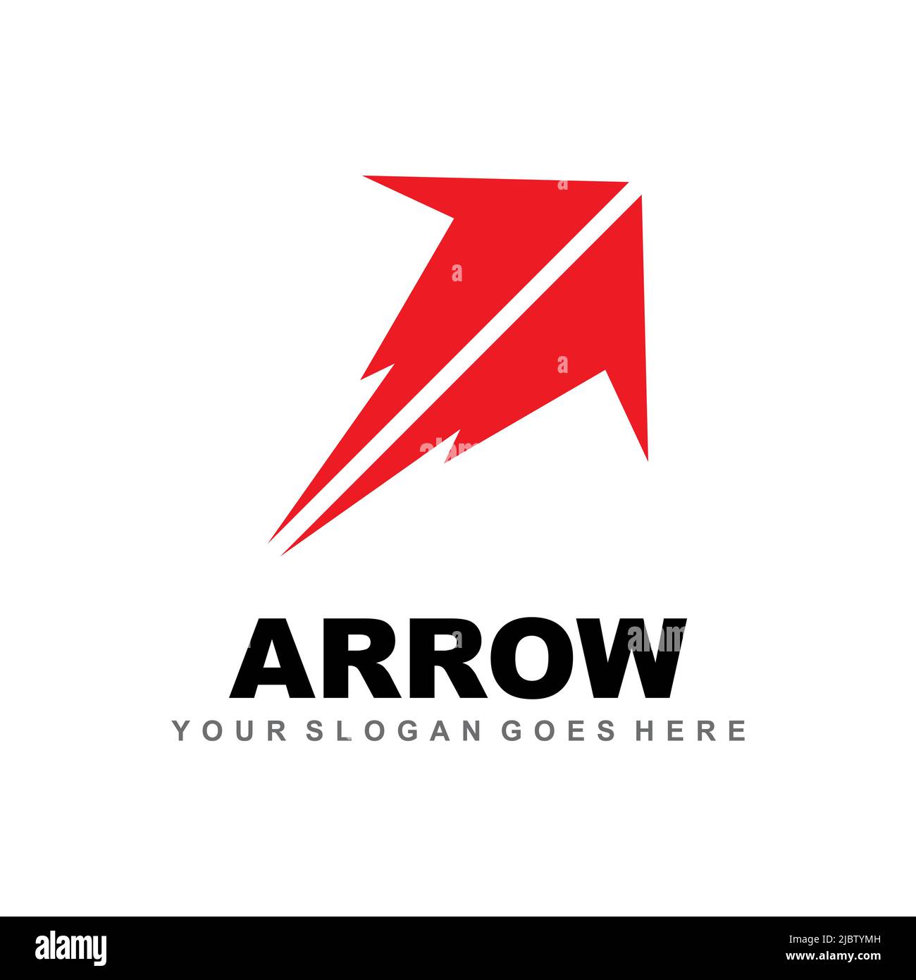 Arrow icon logo design Stock Vector Image & Art - Alamy