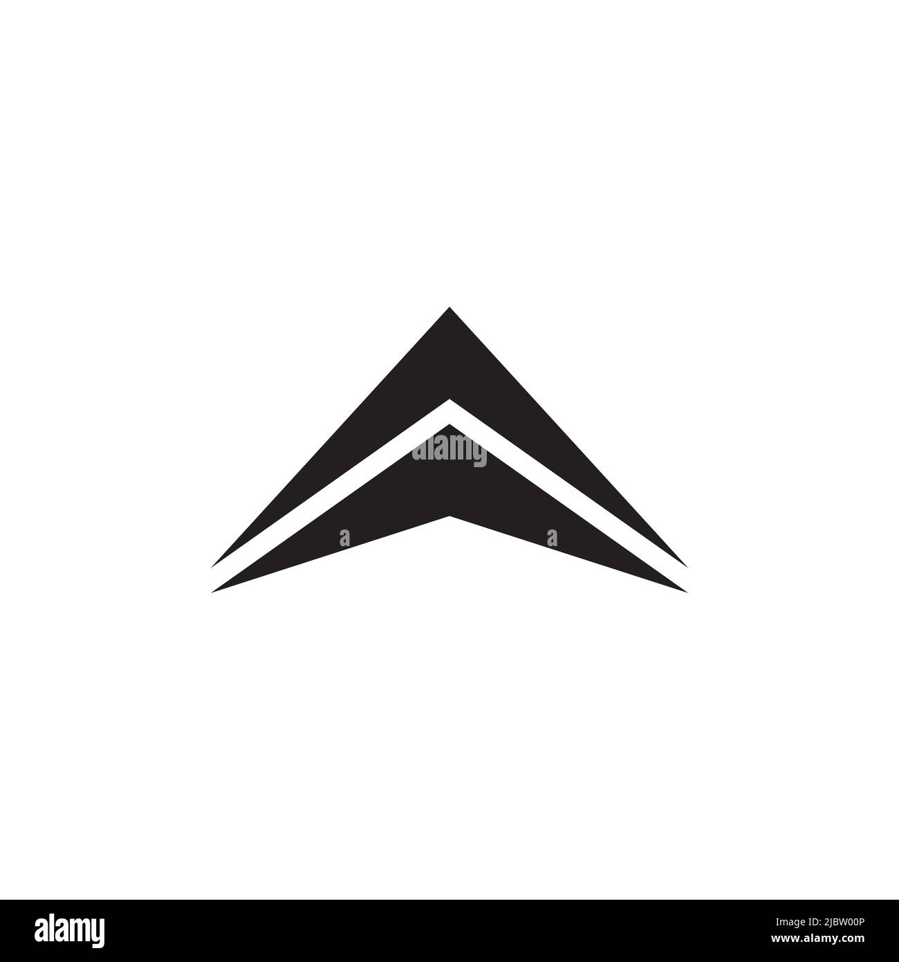 Arrow icon logo design Stock Vector Image & Art - Alamy
