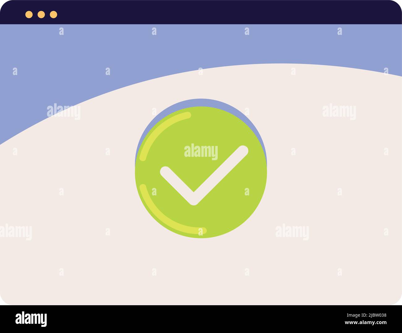 website check mark Stock Vector Image & Art - Alamy